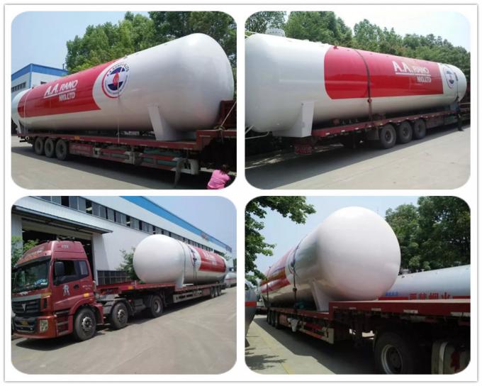 30M3 LPG Storage Tanks 30 CBM 15 Tons Cooking Gas LPG Tank Color Custom