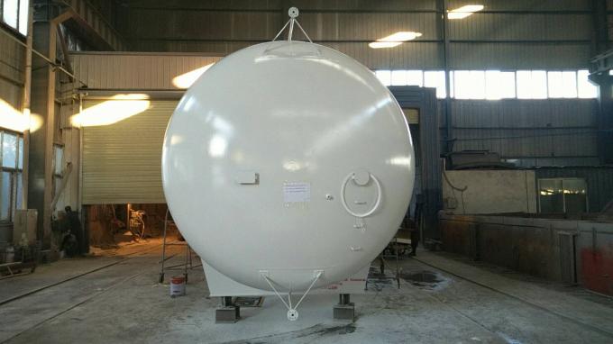 ASME Pressure Vessel LPG Storage Tanks Q345R 40m3 20 Ton Color Customized